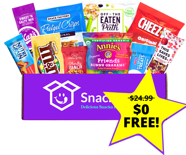 Free Office Sample Box (just pay shipping) - SnackPerk